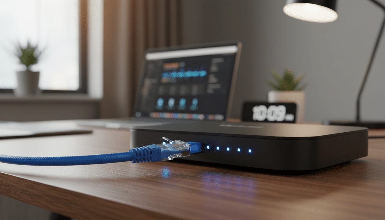 Welches Kabel brauchst Du für die Router Verbindung?